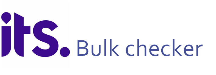 ITS Bulk Checker